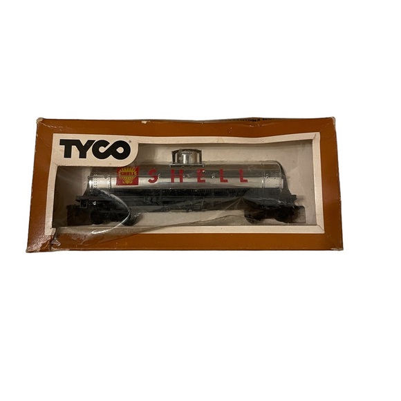 Toys | Tyco Vintage Ho Scale Shell Oil Gas Tank Train | Poshmark